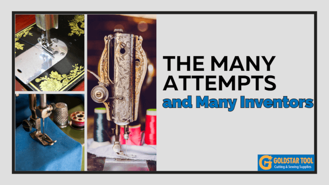 The Complete History of a Sewing Machine | GoldStar Tool | Blog