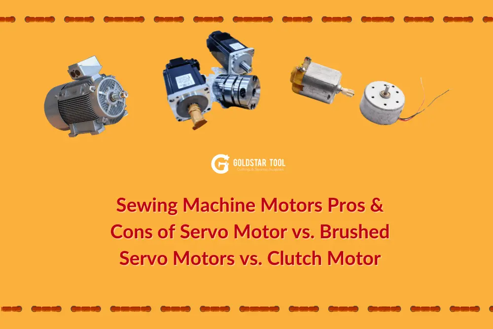 Sewing Machine Motors Pro and Con of Servo Motor vs. Others | Blog