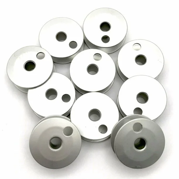 10 Pack Aluminum Bobbins - Brother #155484001 | GoldStar Tool