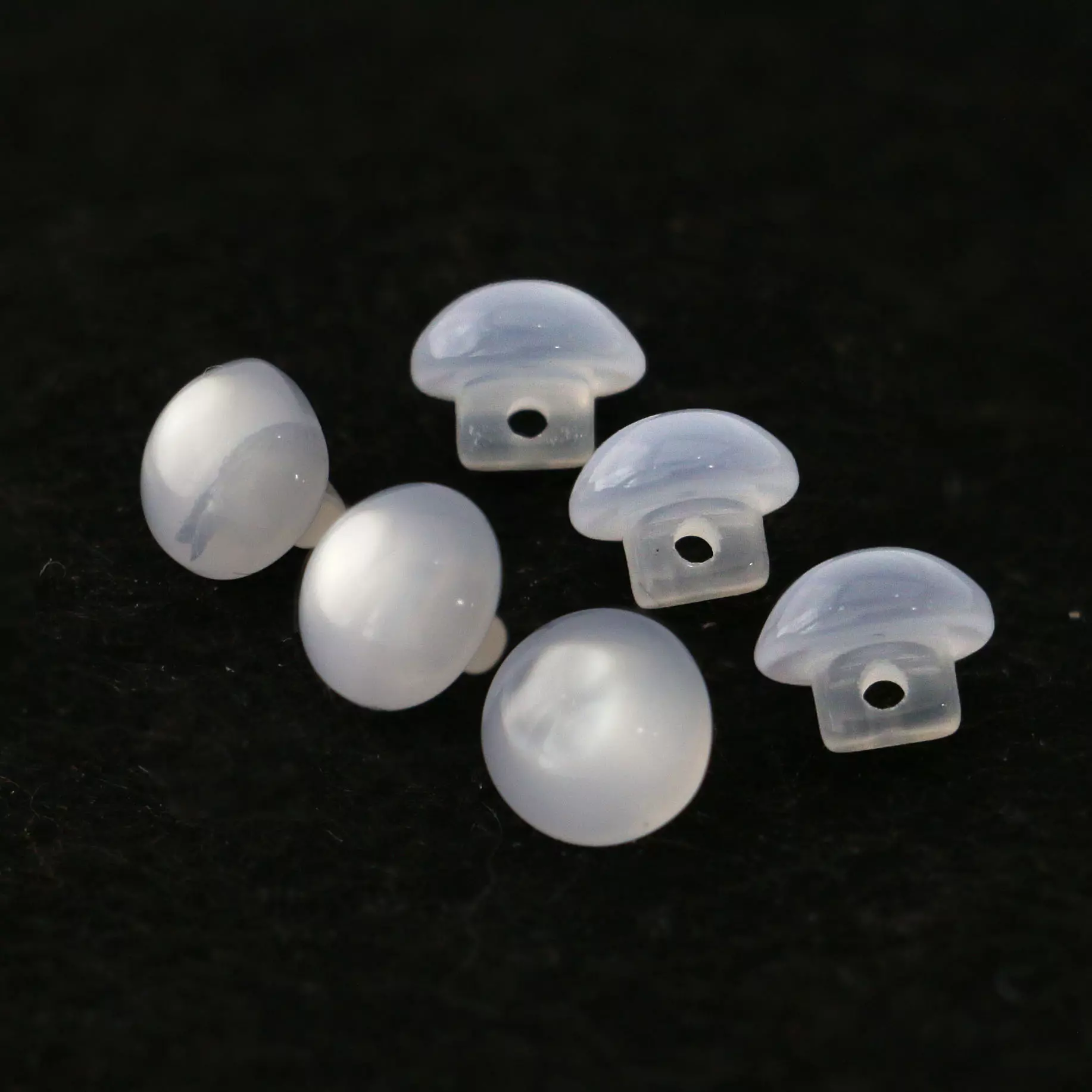White Resin Pearl Buttons | GoldStar Tool