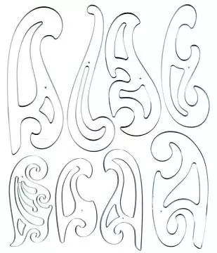 C-Thru® 8-Piece French Curve Set | GoldStar Tool