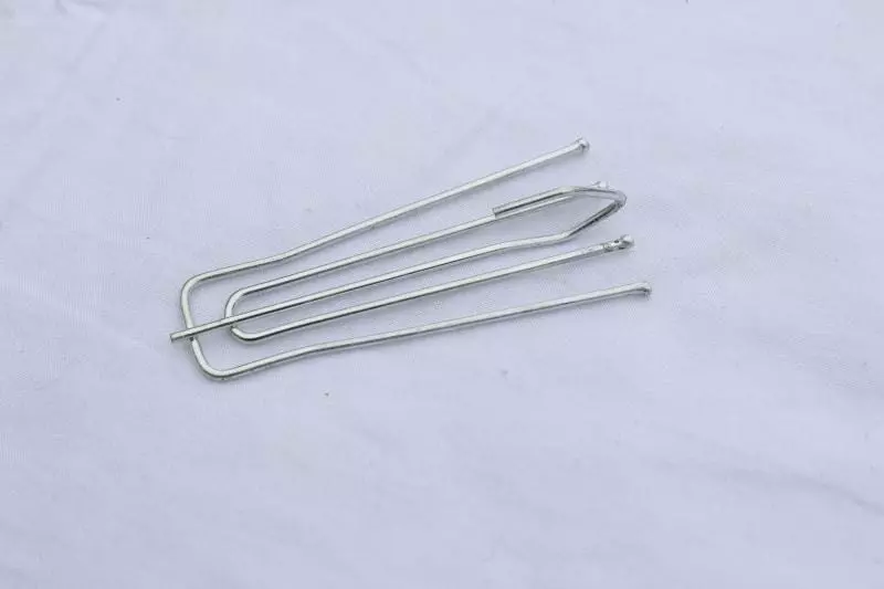 4 Prong Pinch Pleat Curtain Hooks 3" Long Neck | GoldStar Tool
