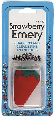 Strawberry Emery Needle Pin Cushion | GoldStar Tool