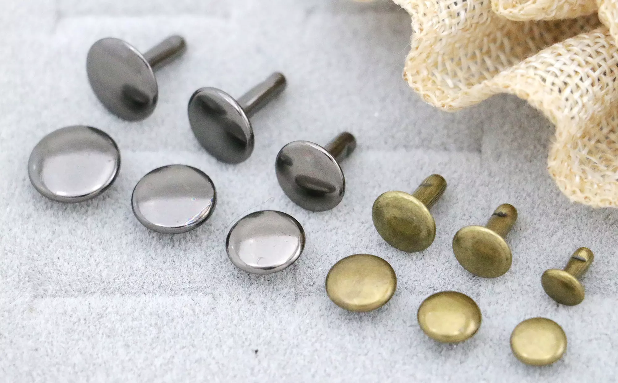 Rivets - Double-Sided Round | GoldStar Tool