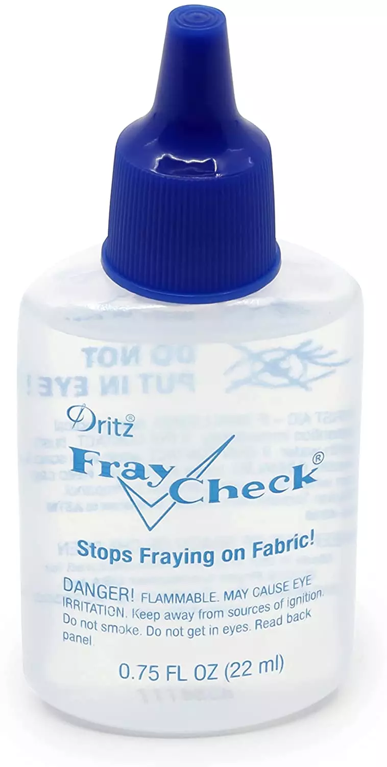 Dritz Fray Check Liquid Seam Sealant, 0.75-Fluid Ounce, Clear ...