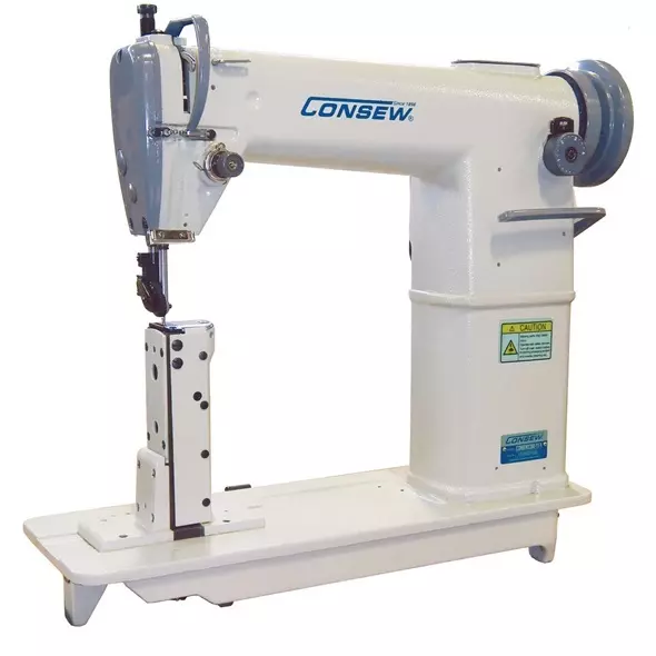 Consew 228R-11-1 Sewing Machine With Table and Servo Motor | GoldStar Tool