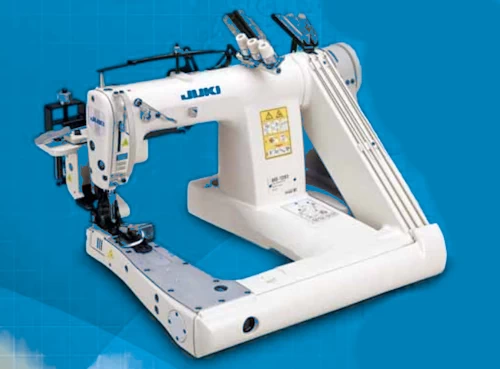 JUKI MS-1261 Feed-off-the-arm Double Chainstitch Industrial Sewing Machine With Table And Servo ...