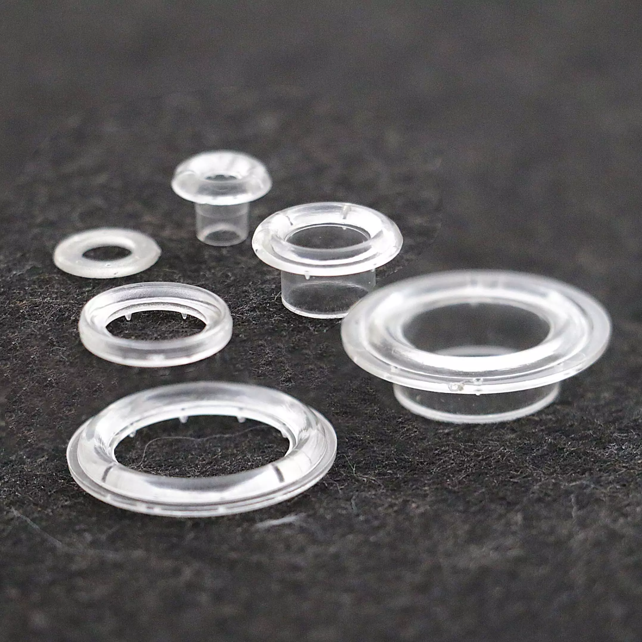 Clear Plastic Grommets With Washers | GoldStar Tool