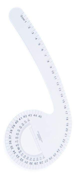 Tailor's Rule, Armhole, 40cm Multiuse | GoldStar Tool