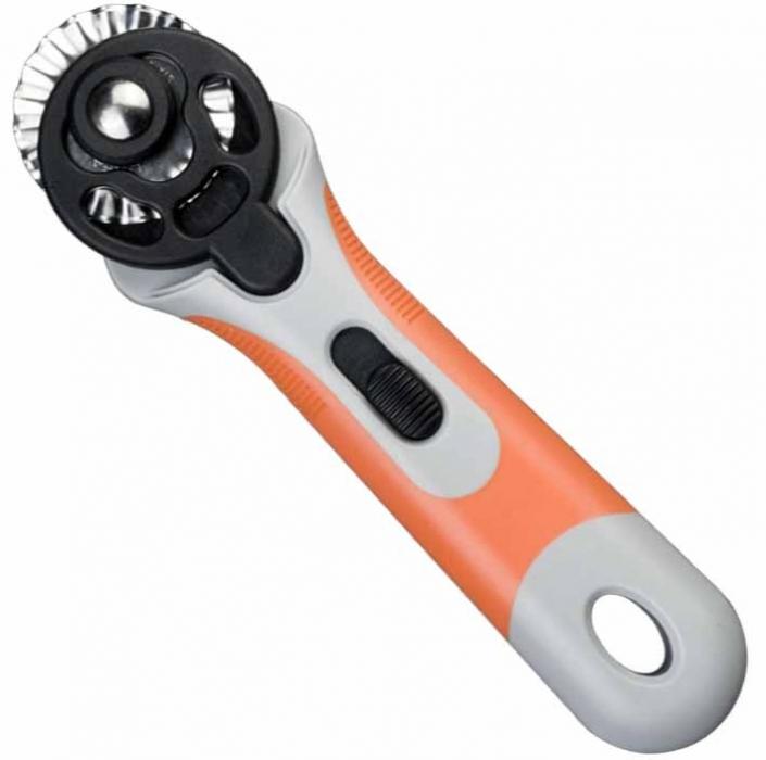 Decorative Edge 45mm Rotary Cutter for Fabric, Paper & Crafts ...