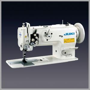 JUKI LU-1560N 2 Needle Unison Feed Lockstitch Industrial Sewing Machine ...