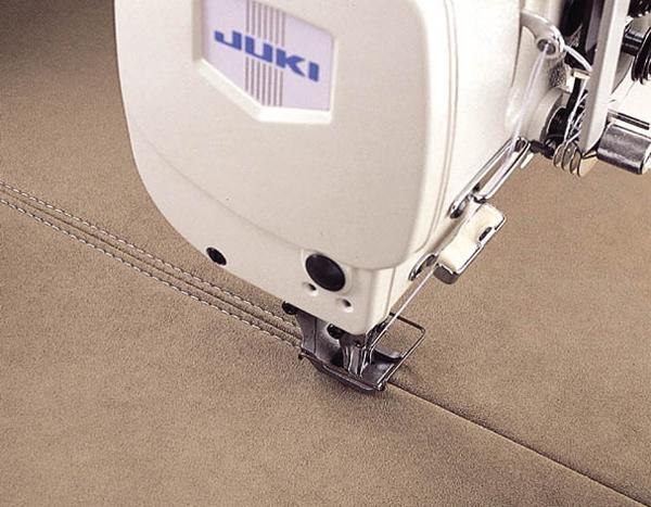 JUKI LU-1560N 2 Needle Unison Feed Lockstitch Industrial Sewing Machine ...