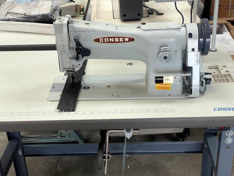 Consew 206RB-5 Sewing Machine With Table and Servo Motor | GoldStar Tool