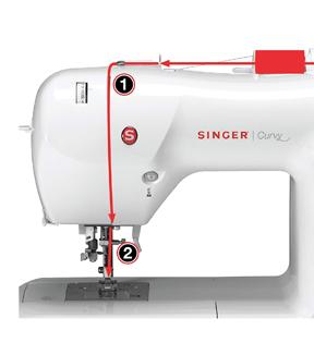 Singer 8763 Curvy Electronic Sewing Machine | GoldStar Tool