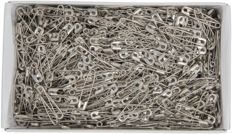 Supreme Safety Pins - Nickel Plated Steel Safety Pins Size #3 10 Gross ...