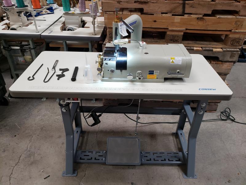 Consew DCS-S4 Skiving Machine With Table and Servo Motor | GoldStar Tool
