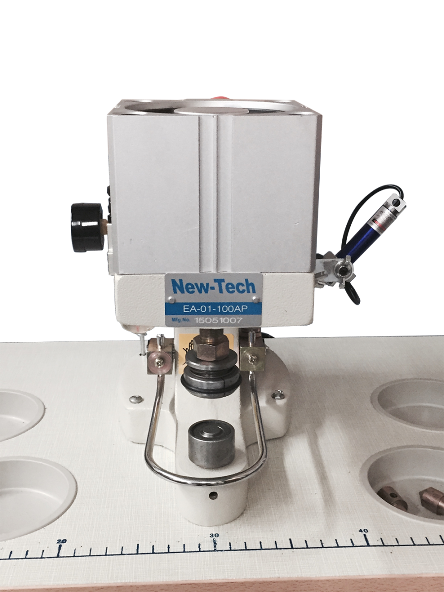 New Tech Pneumatic Press for Grommets, Snaps, Buttons & Rivets w/Laser ...