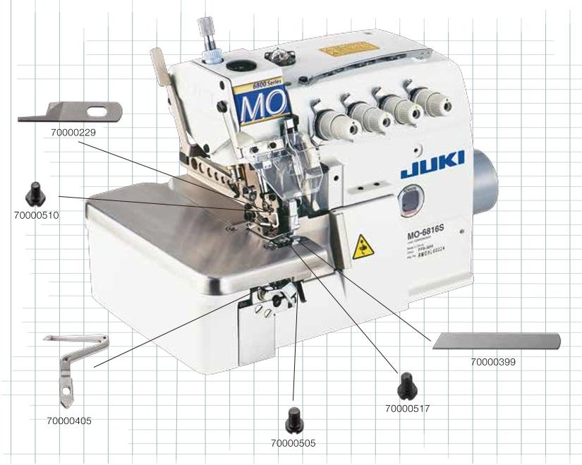 Spare Parts Kit - JUKI MO-6800 | GoldStar Tool