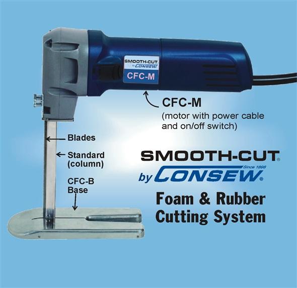 Consew - CFC Smooth Cut Foam & Rubber Cutting System | GoldStar Tool