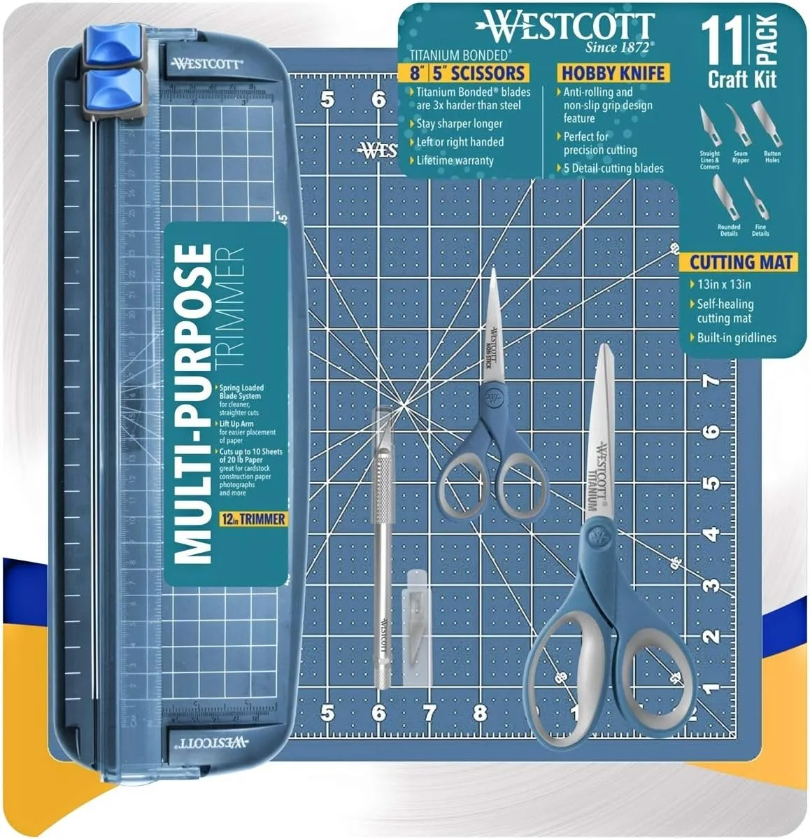 11 Piece Craft Kit - Westcott | GoldStar Tool