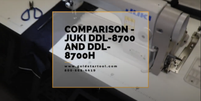 Juki DDL-8700-H Heavy-Weight Single Needle Machine | GoldStar Tool