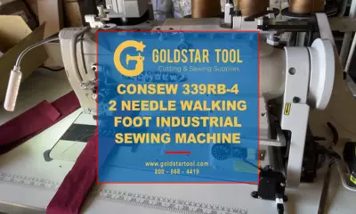 Consew 339RB-4 2 Needle Walking Foot Machine | GoldStar Tool